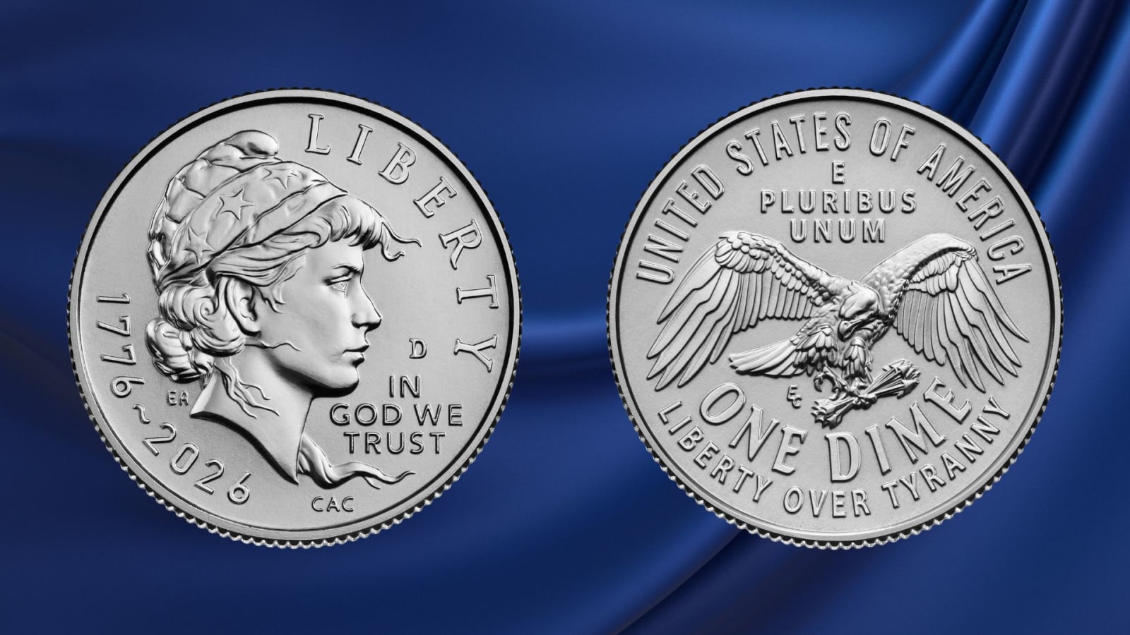 Blunder of US 250th dime design: Eagle clutches arrows only, no olive ...