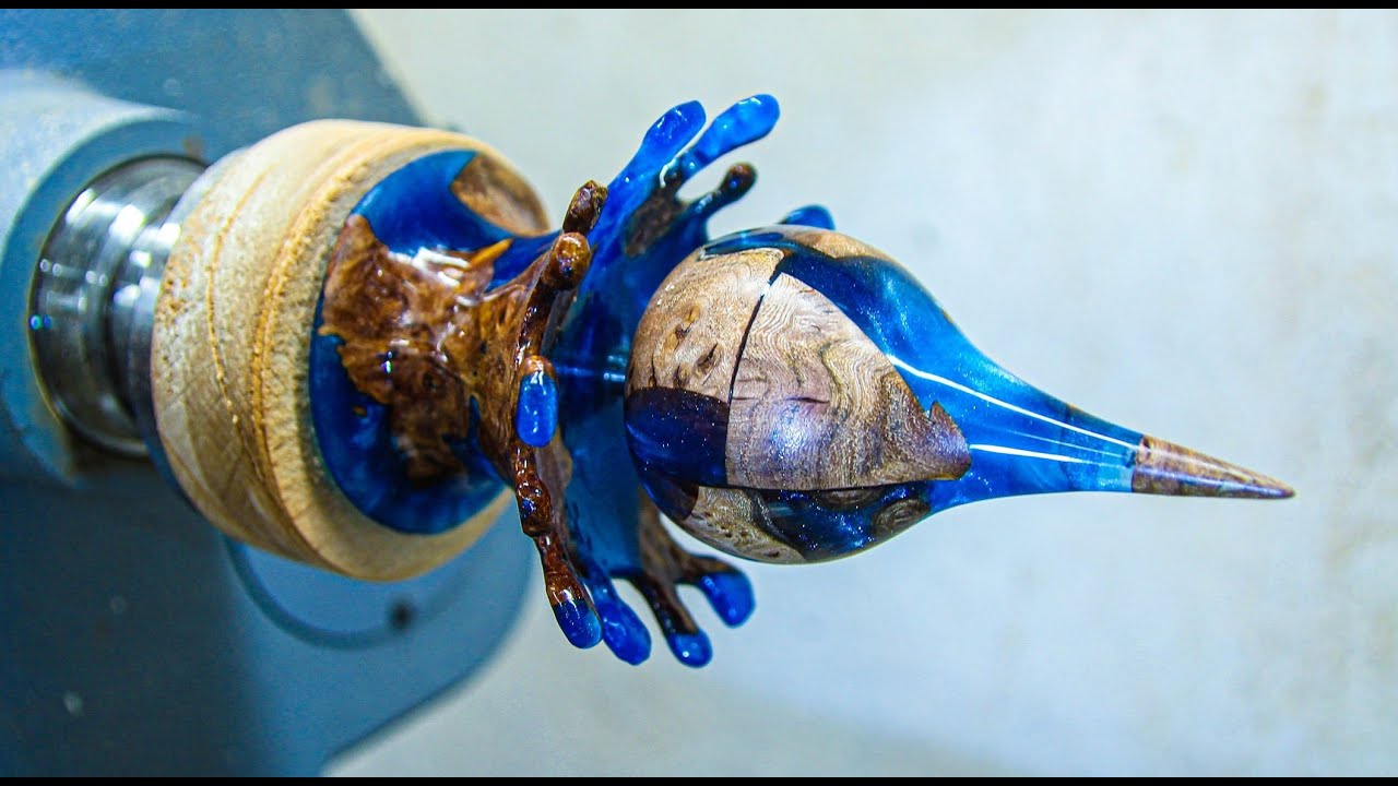 Crafting ocean-inspired woodturning