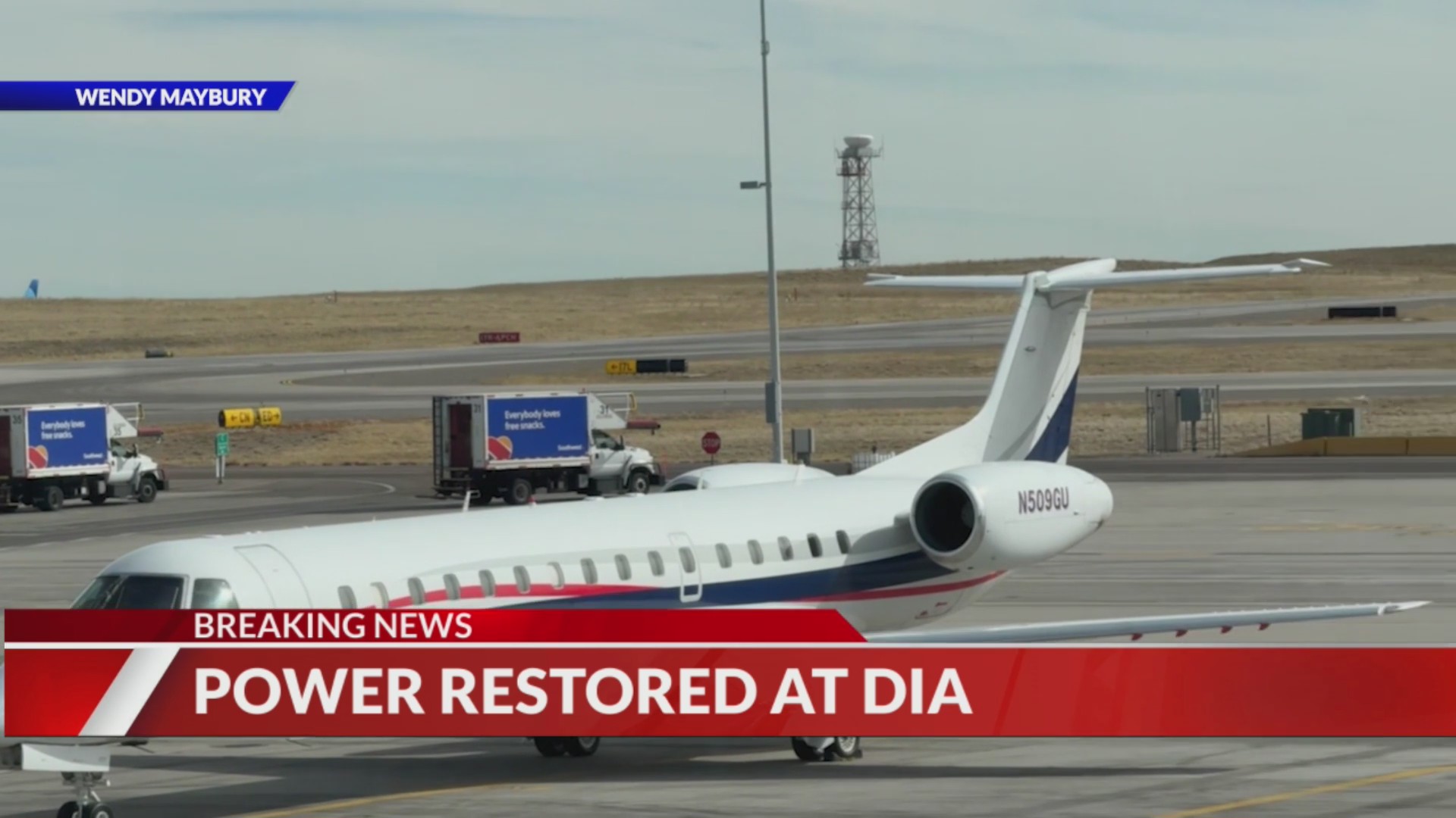 Power restored at Denver airport after outage, travelers still impacted