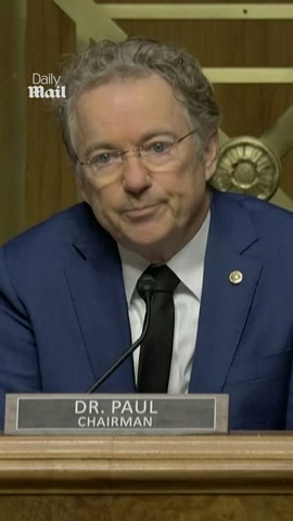 Moment Senator Rand Paul torches Trump's DHS pick Mullin
