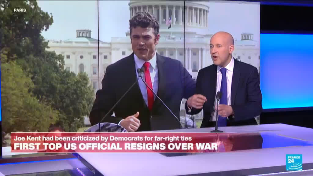 Top US official resigns over Trump's war, says Iran posed no imminent ...