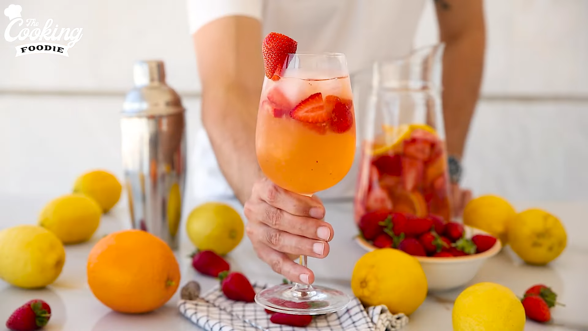 Why this easy white strawberry sangria feels like the ultimate warm ...