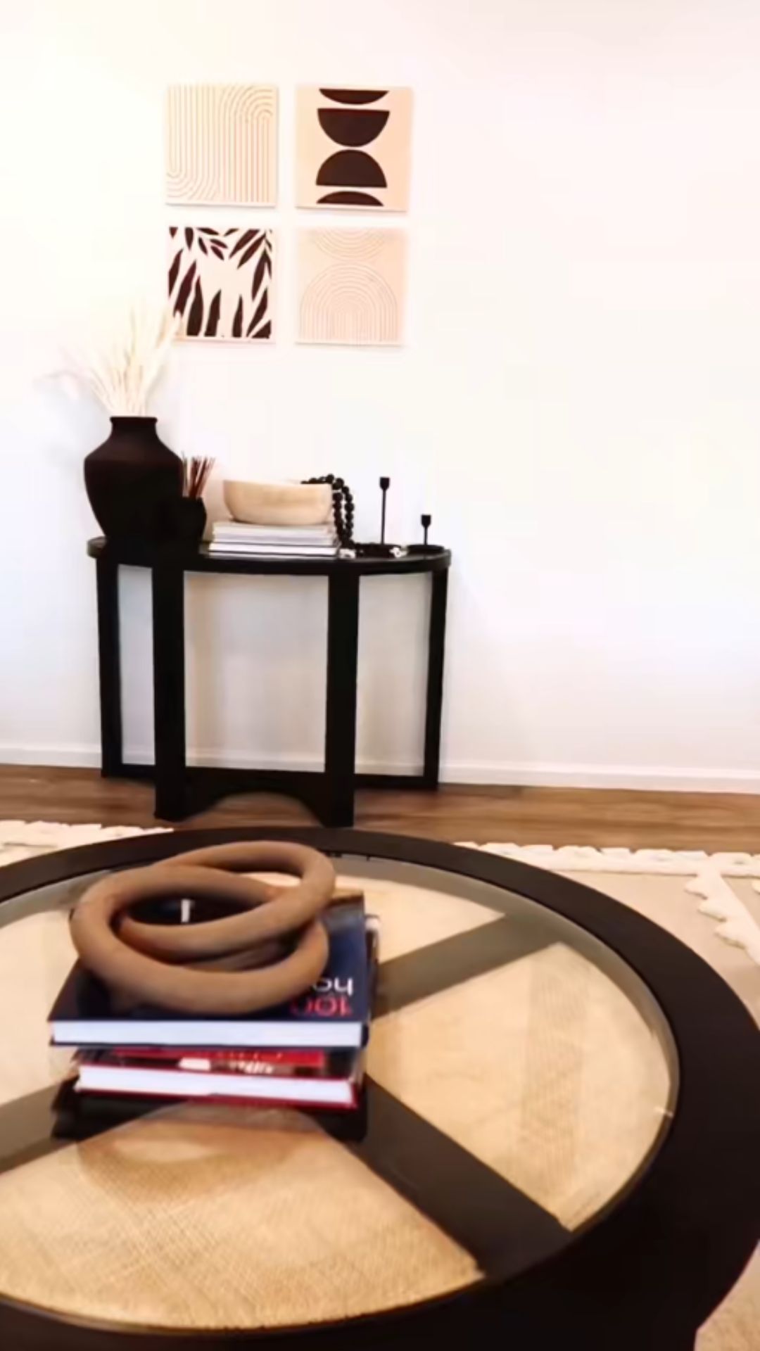 DIY boho console and coffee table transformation tips