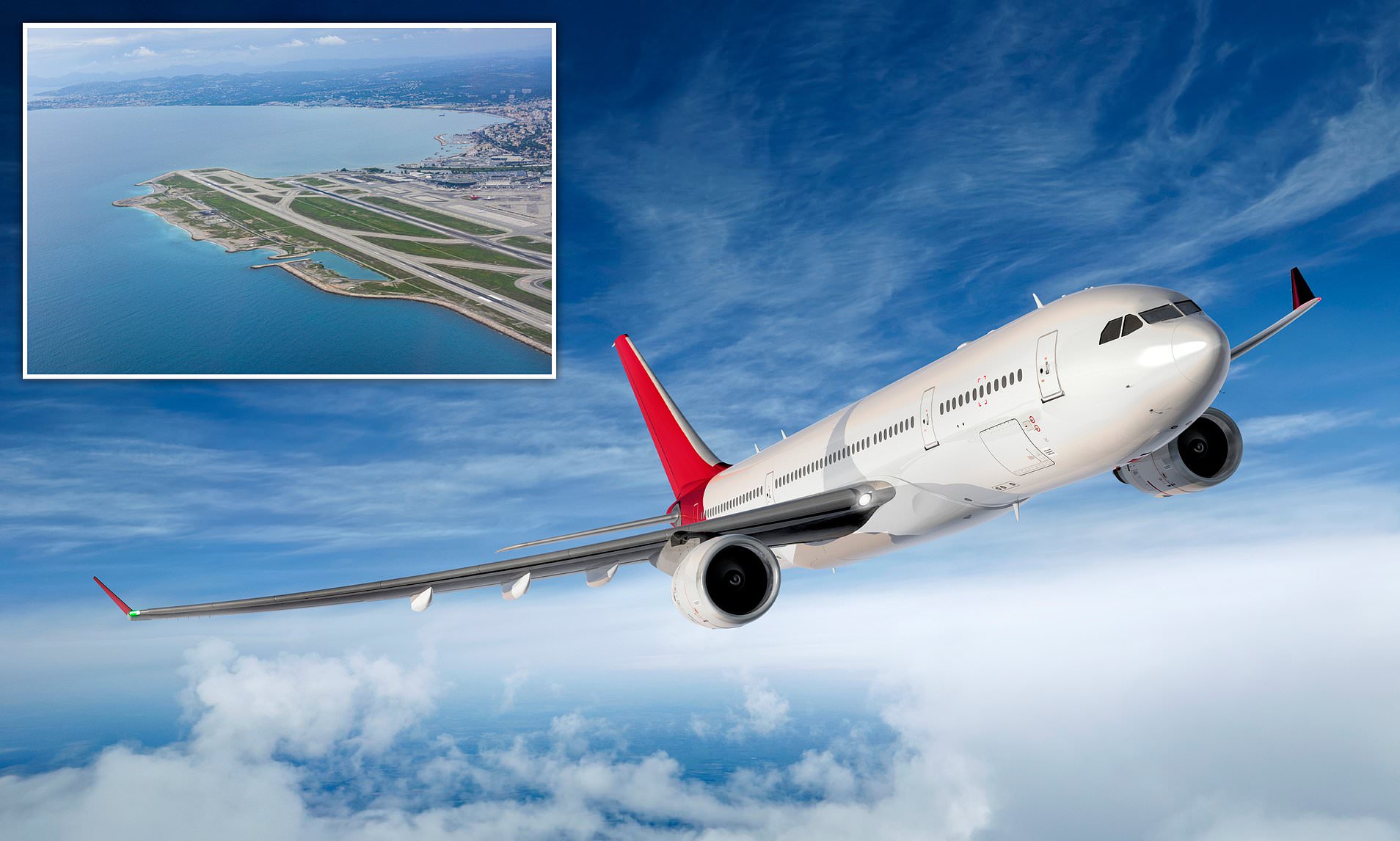 Passenger jet pilot blacked out while landing then slumped on controls ...