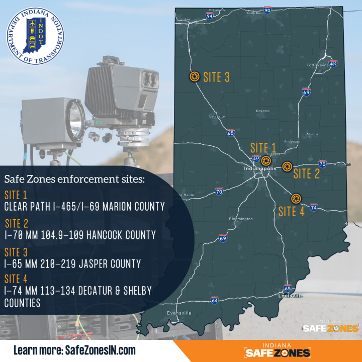 Safe zone enforcement starts in Shelby, Decatur counties