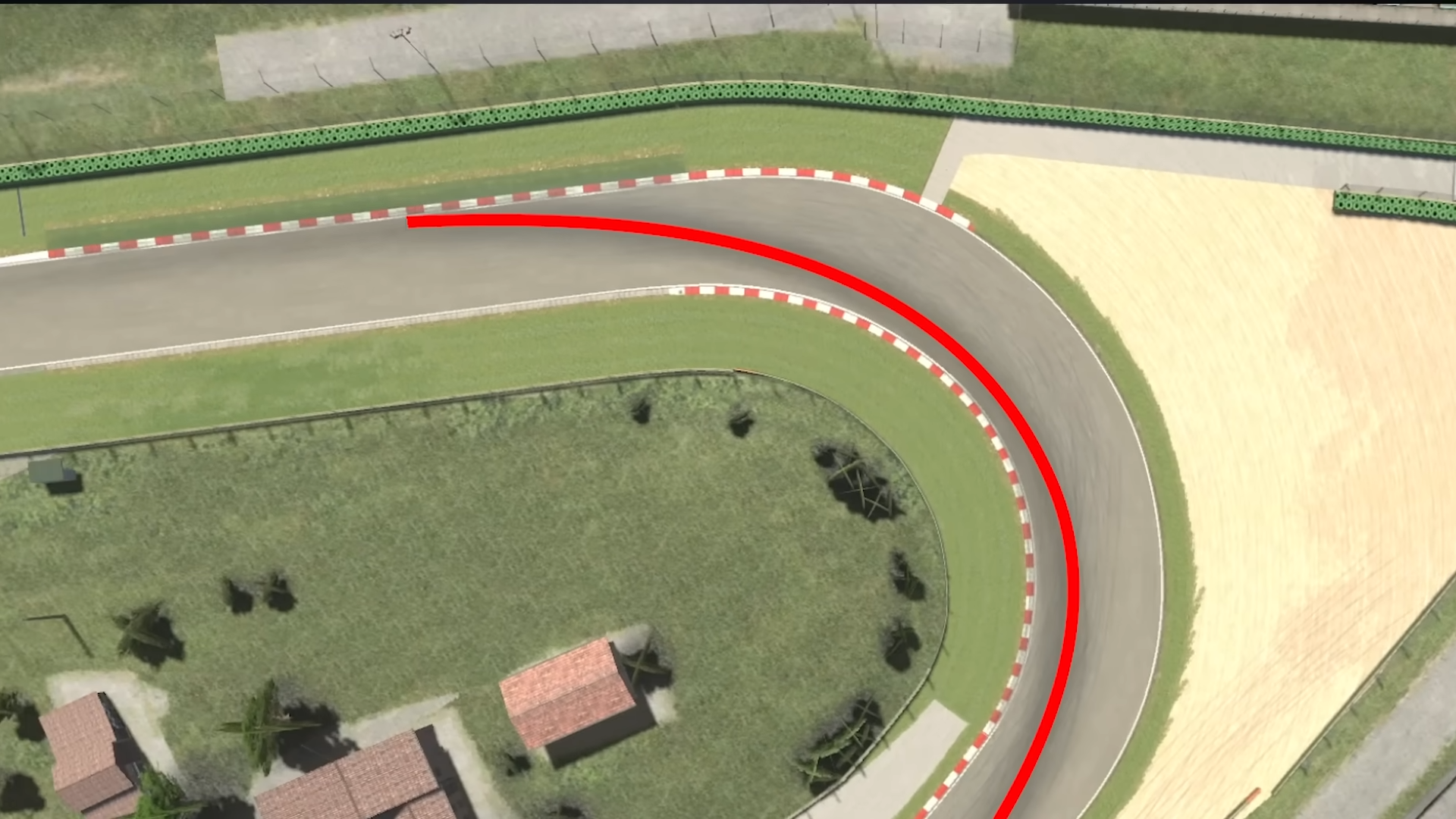 This is why F1 drivers use weird racing lines