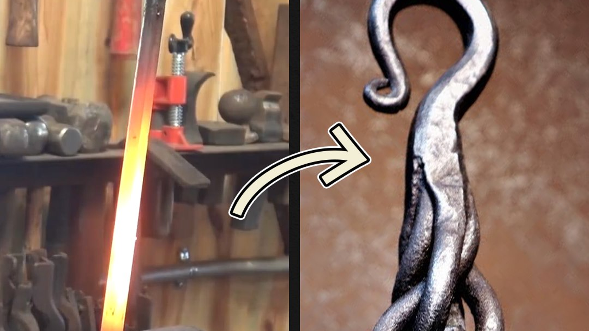 Braided twist blacksmithing technique