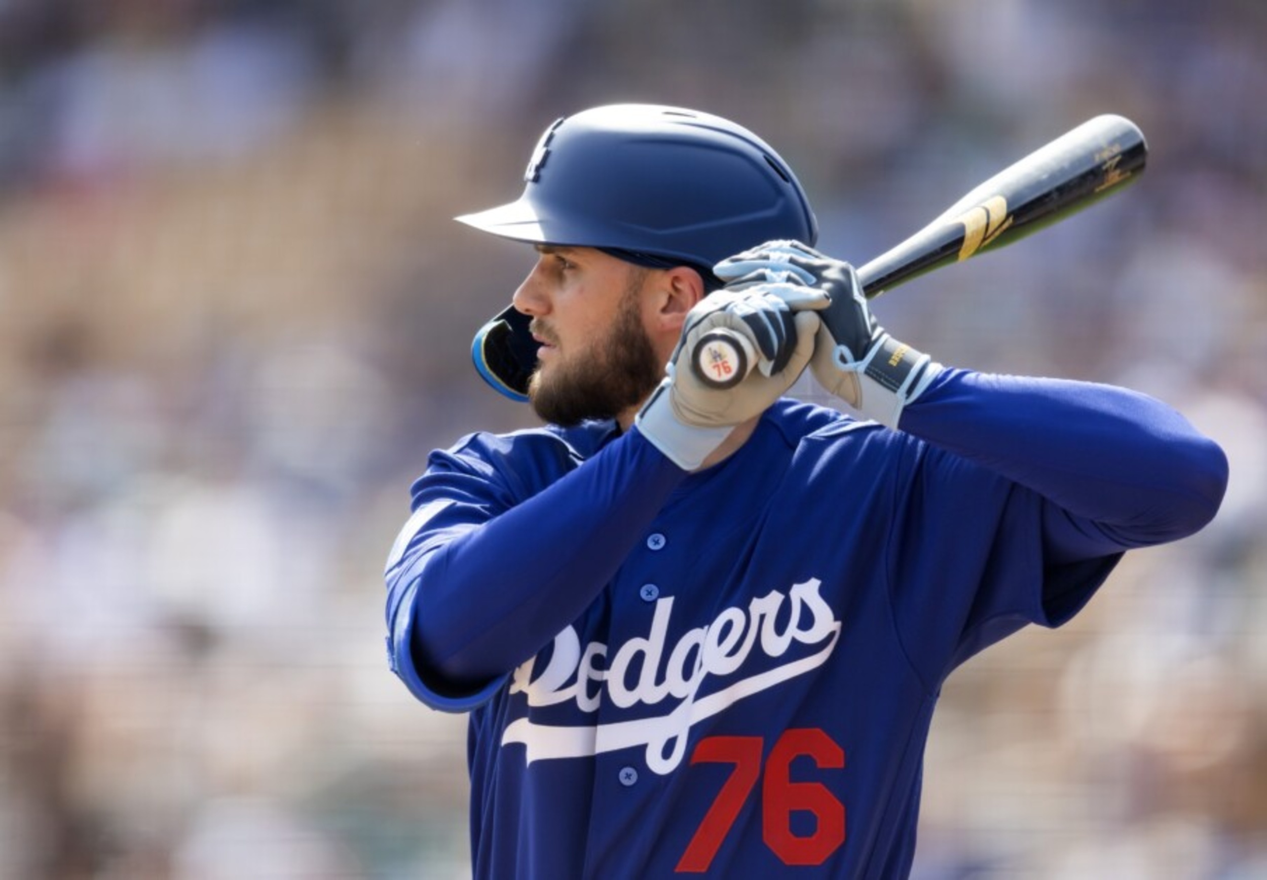 Dave Roberts high on Alex Freeland’s at-bat quality