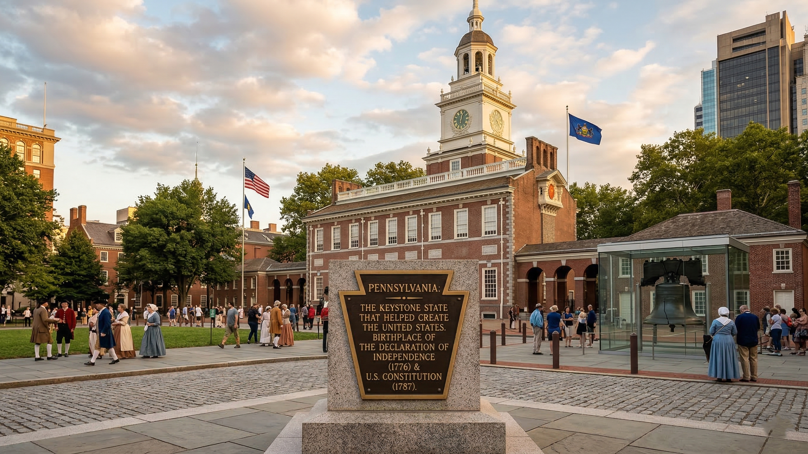 The state that helped create the United States