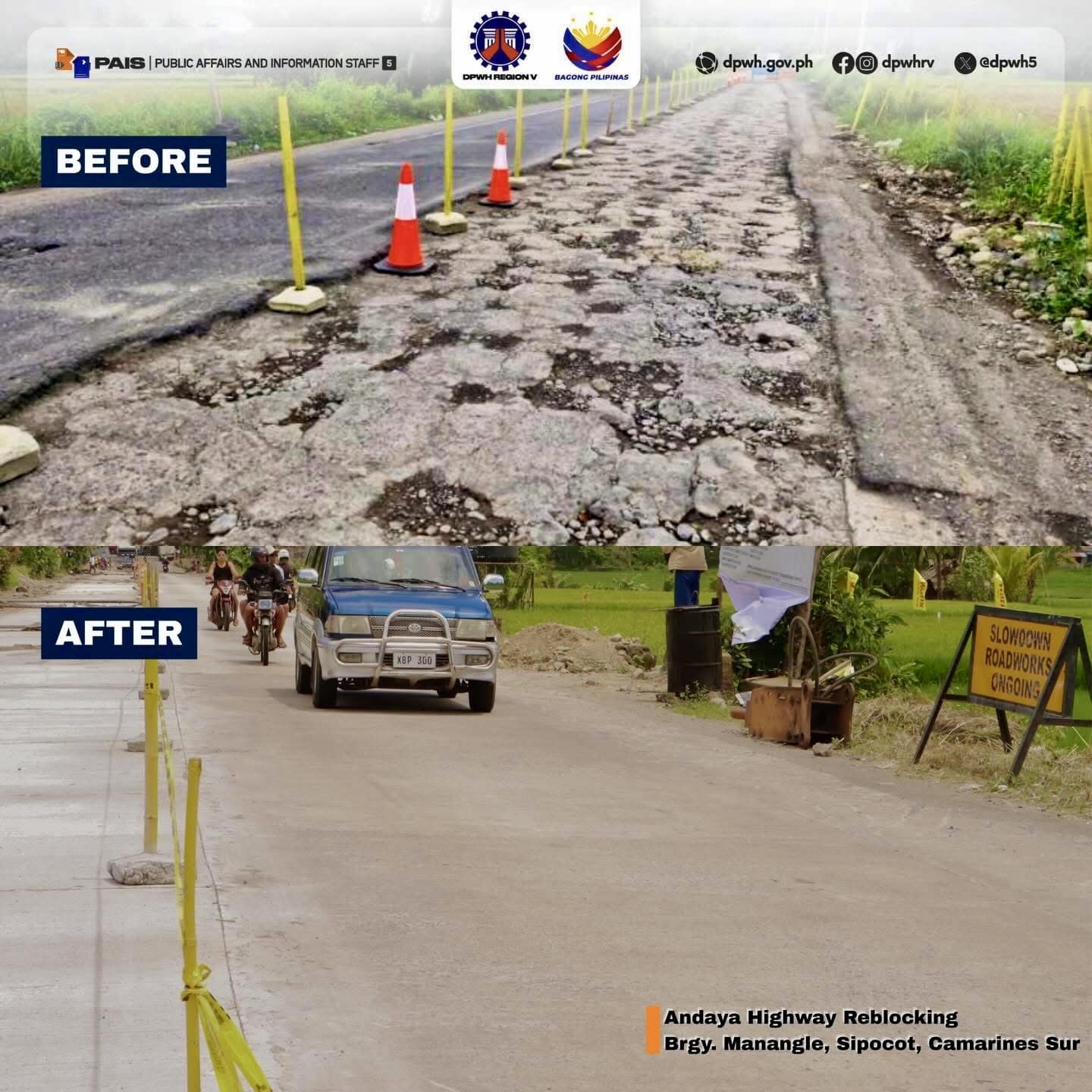 DPWH repairs seen to ease Andaya Highway traffic amid Holy Week rush