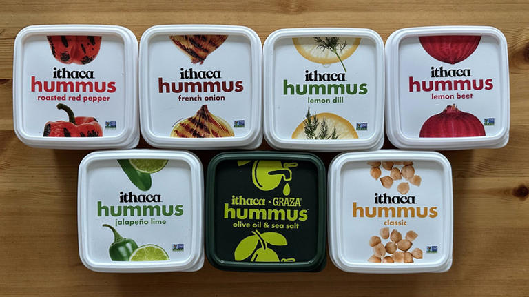 7 Ithaca hummus flavors, ranked worst to best