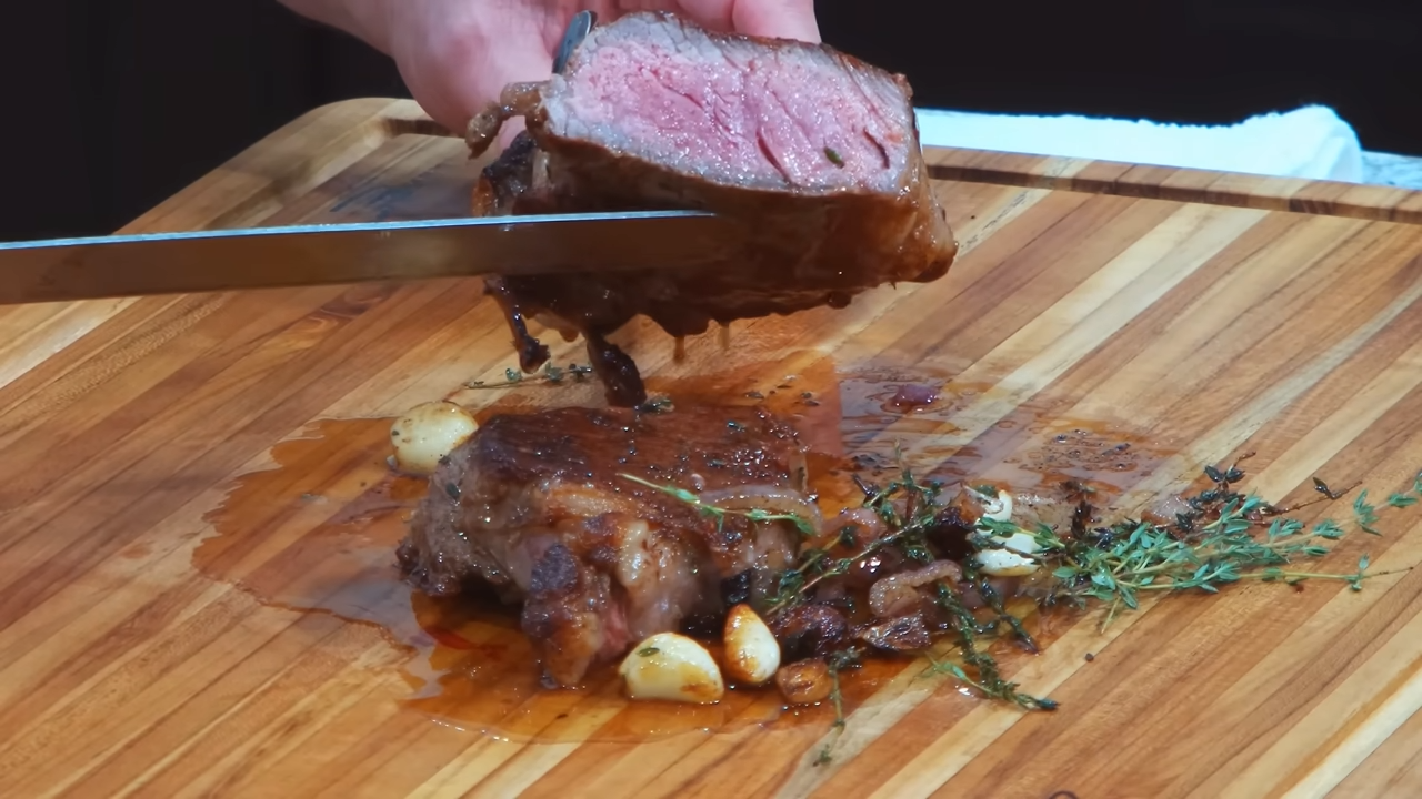 I finally learned how to cook the perfect steak