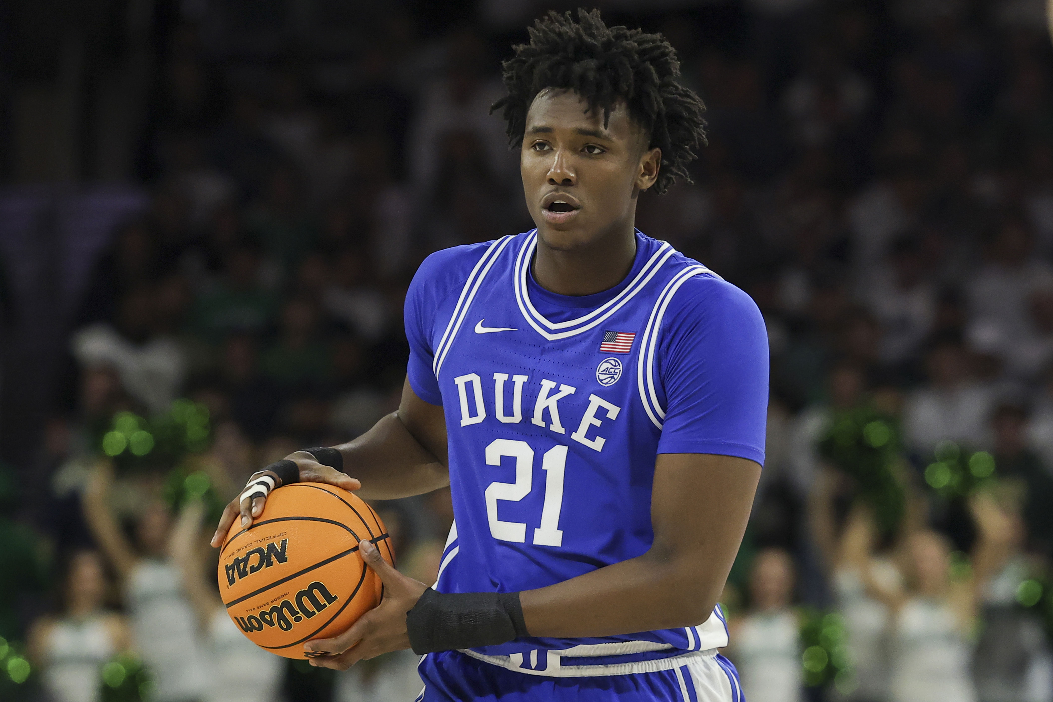 Duke men's basketball head coach Jon Scheyer says Patrick Ngongba II is ...