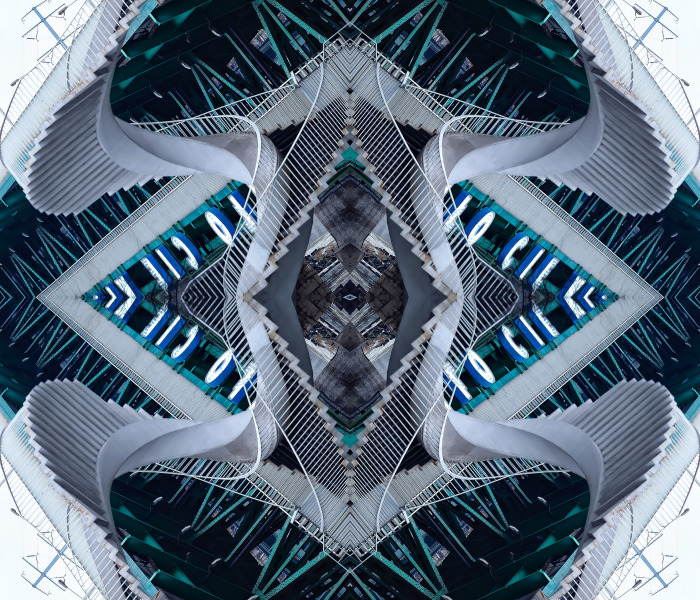 Mesmerizing photo-portals that transform everyday spaces