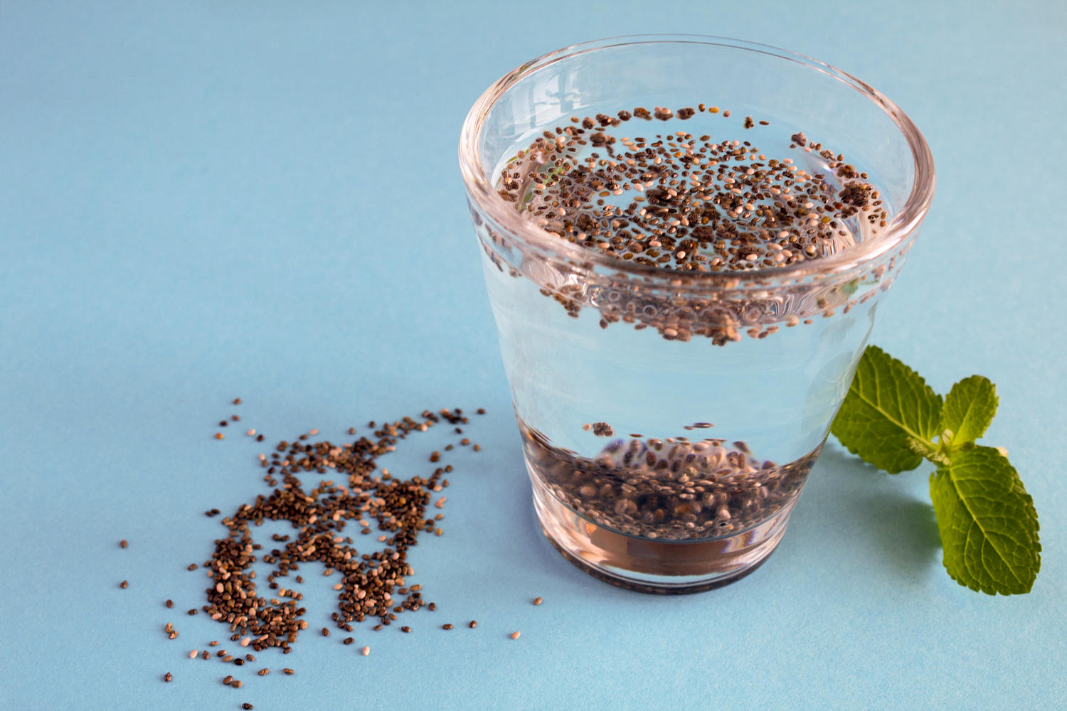 Chia seed water is going viral for gut health. Dietitian shares 1 ...
