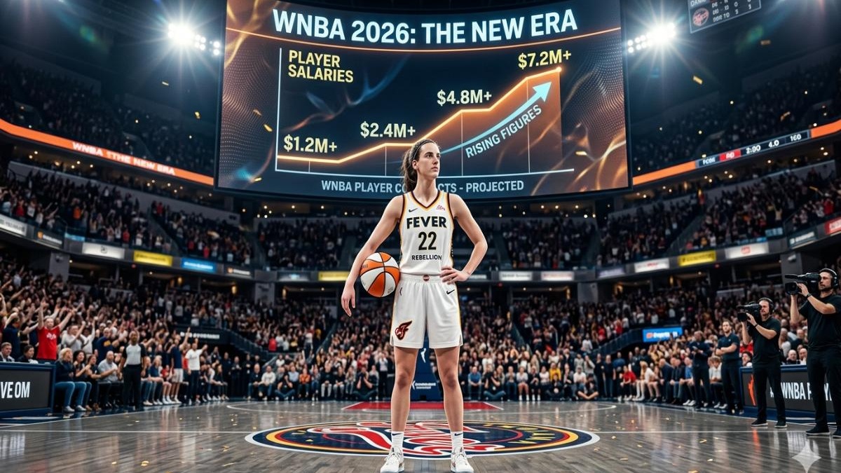 WNBA revolution: Caitlin Clark set for massive salary boost after new ...