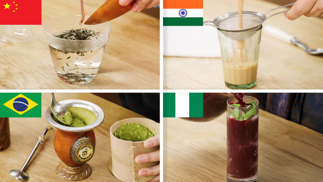14 chefs from 14 countries make tea