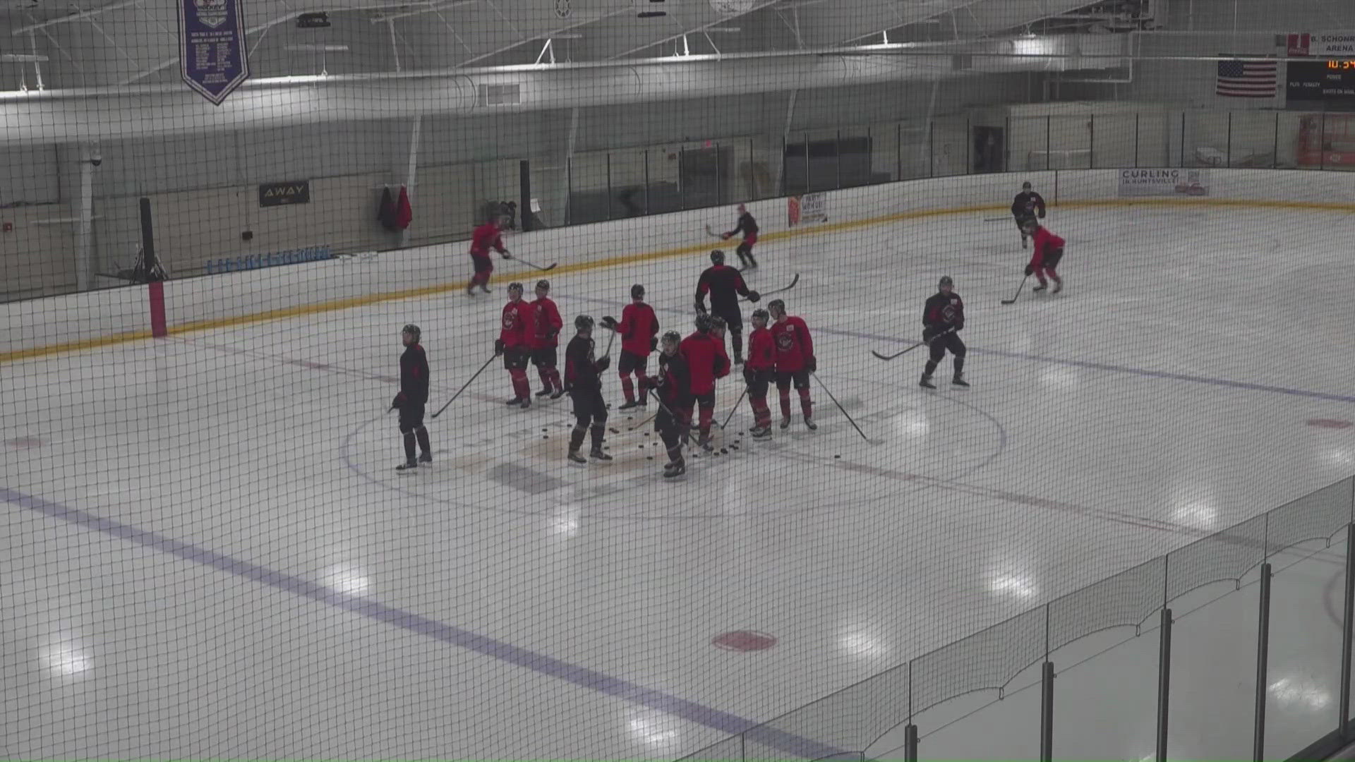 Huntsville Havoc hosts open practice at Ice Sports Complex