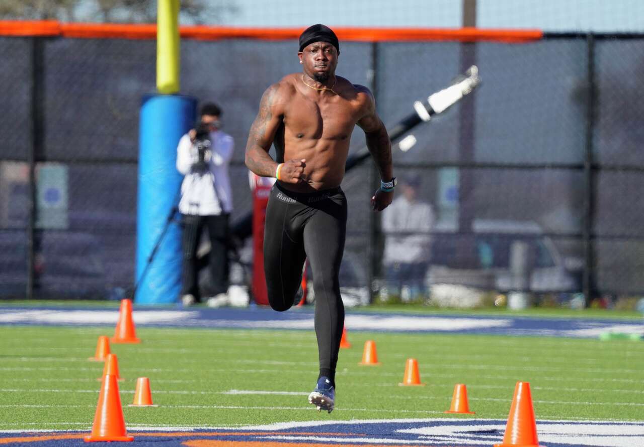 UTSA's Robert Henry uses pro day to improve combine marks, boost NFL ...