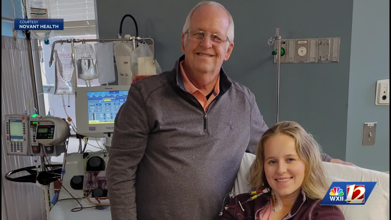 'There is hope': Winston-Salem daughter’s stem cell donation offers ...