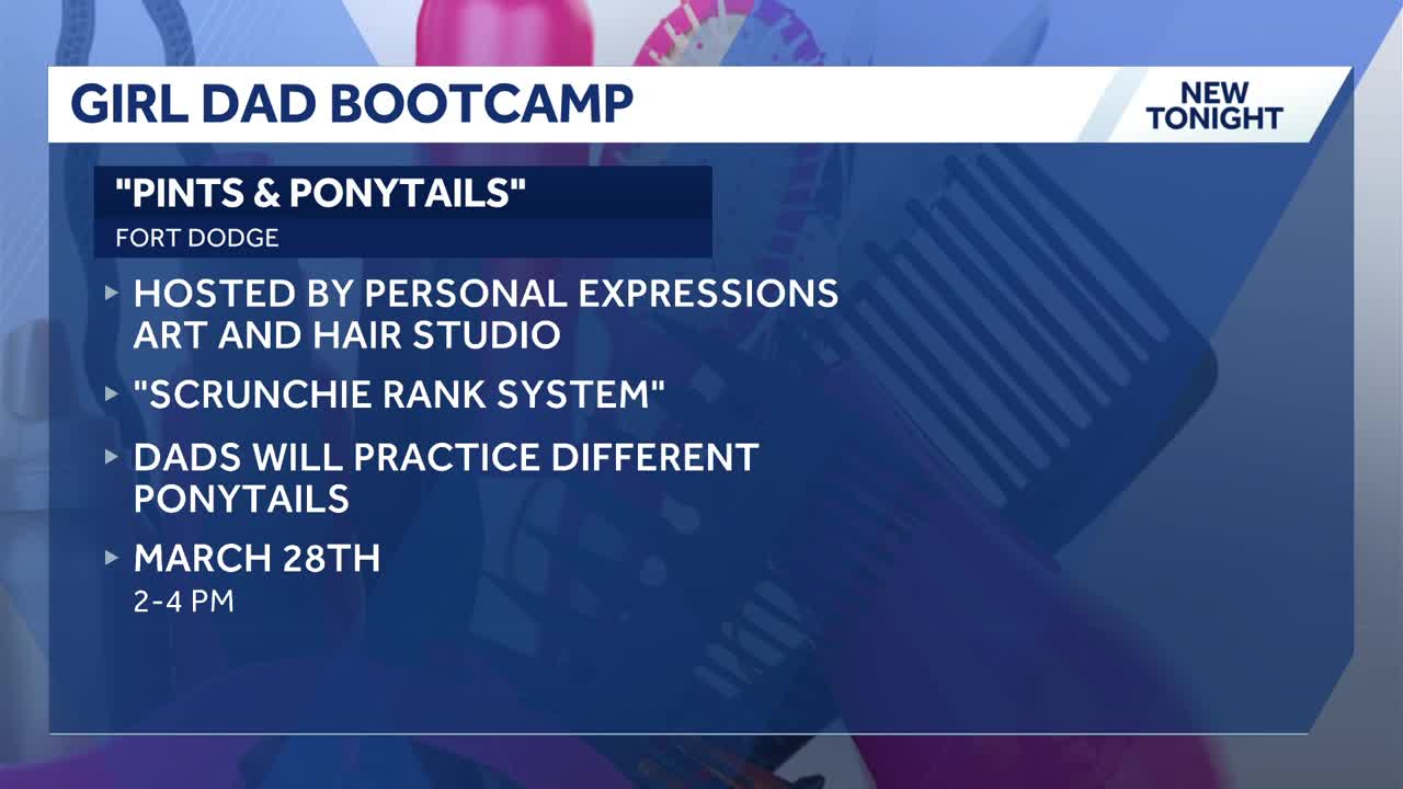Hairstylist hosts 'Girl Dad Bootcamp' to teach girl dads hair styling ...