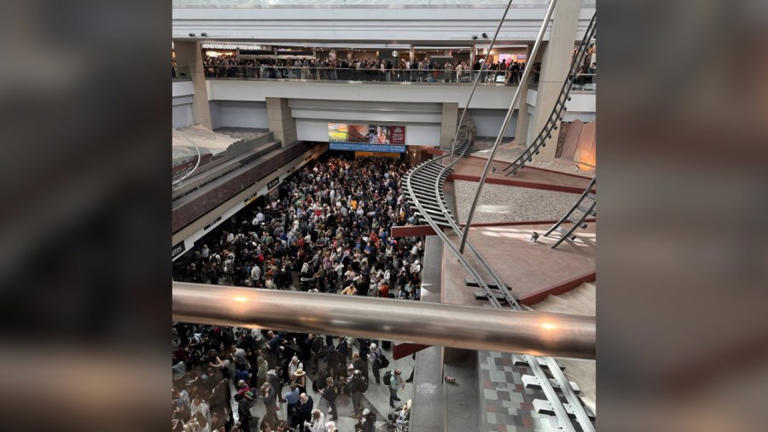 Power restored at Denver airport after Xcel outage, travelers still ...