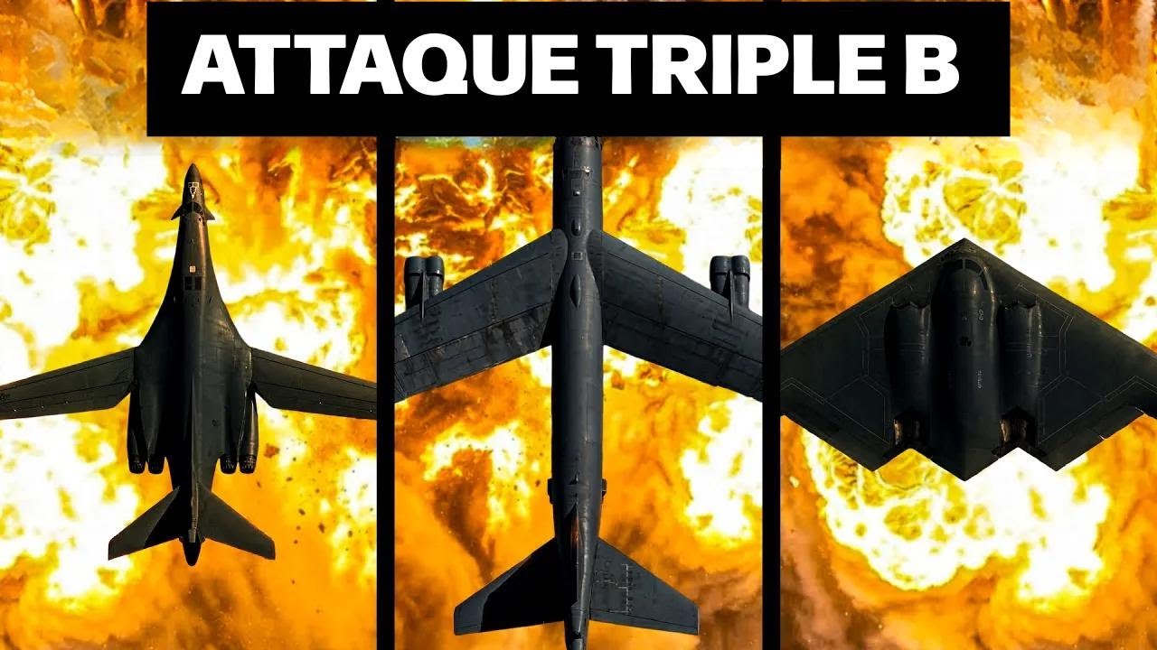Le B-2 a déclenché l’enfer... Le B-1 a pulvérisé les bunkers... Le B-52 ...
