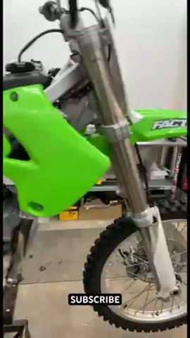 KX250 two stroke suddenly locks up in the shop