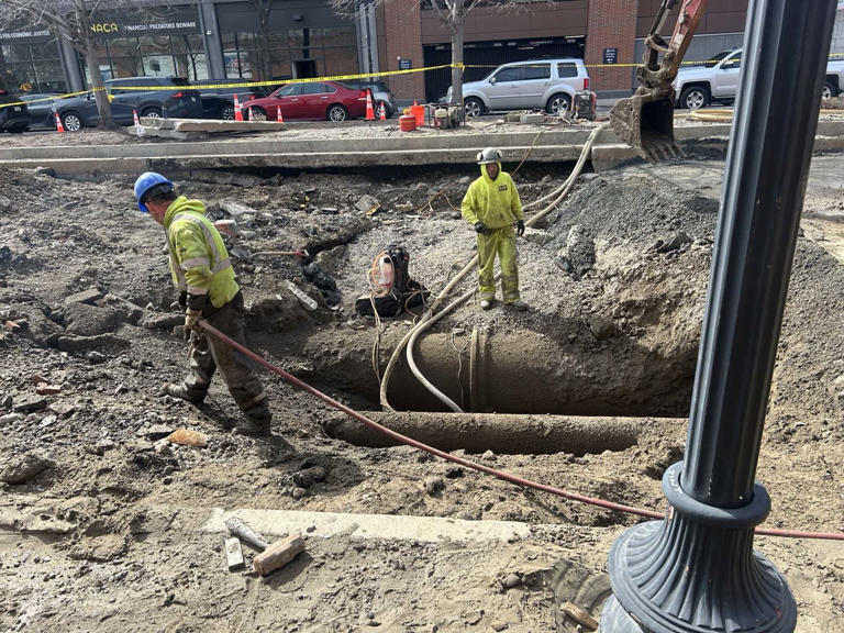 Repairs to ruptured Boston water main completed, Columbus Avenue ...