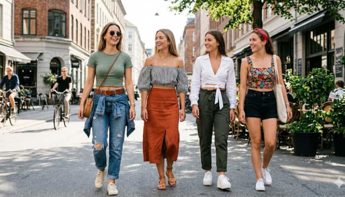 Trendy crop top for women to style modern casual outfits on Myntra