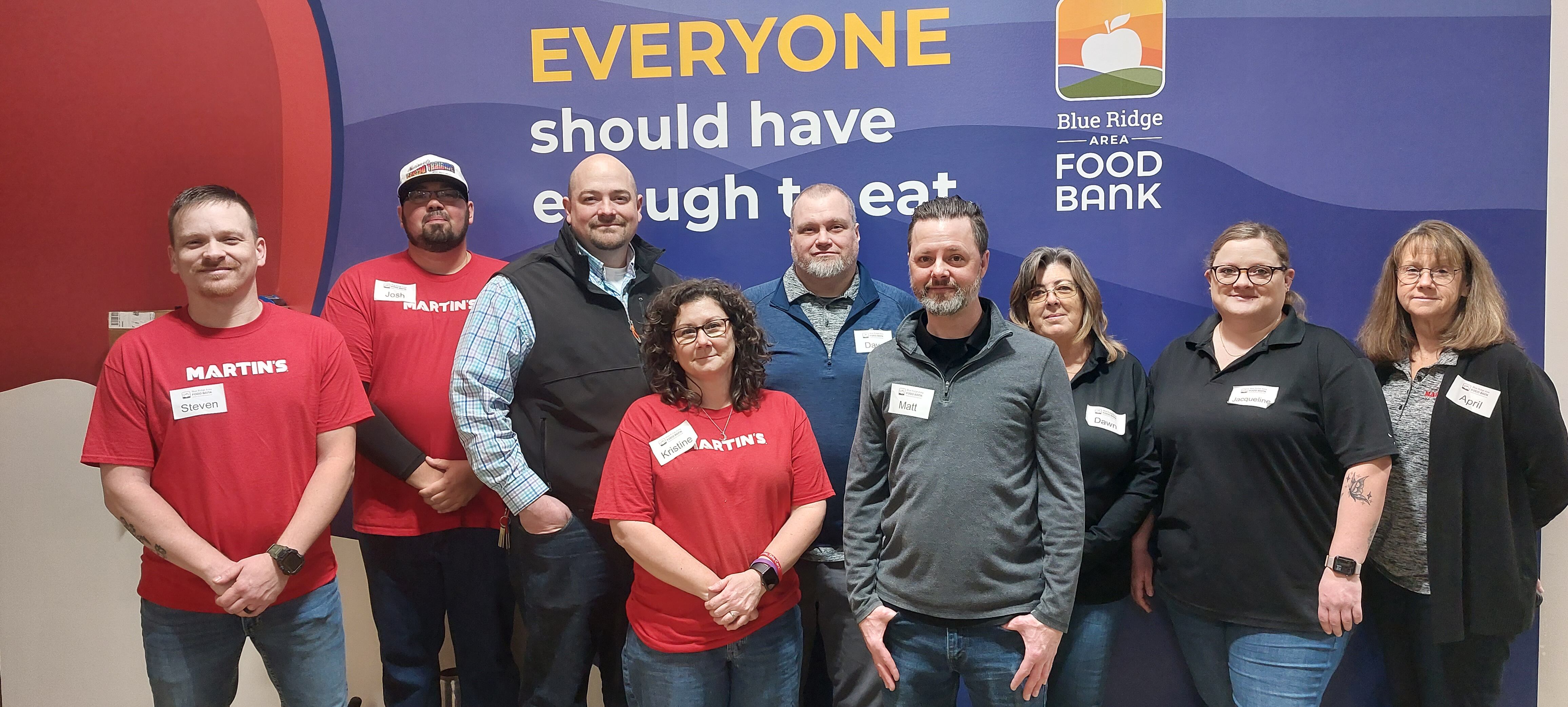 Martin’s donates 200 hams to Blue Ridge Area Food Bank