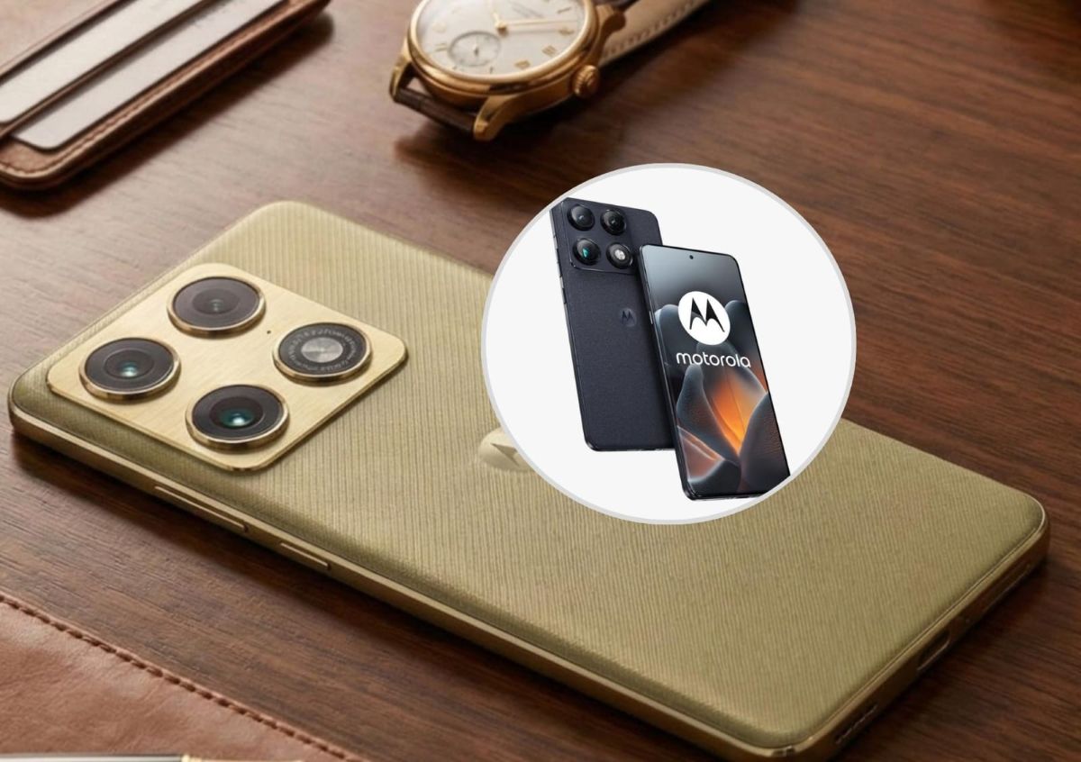 Celular Motorola de gama alta duradero y con 4 cámaras de 50 MP