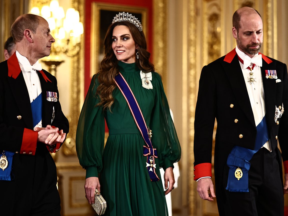 Prinzessin Kate: Wow-Auftritt mit Tiara bei Staatsbankett