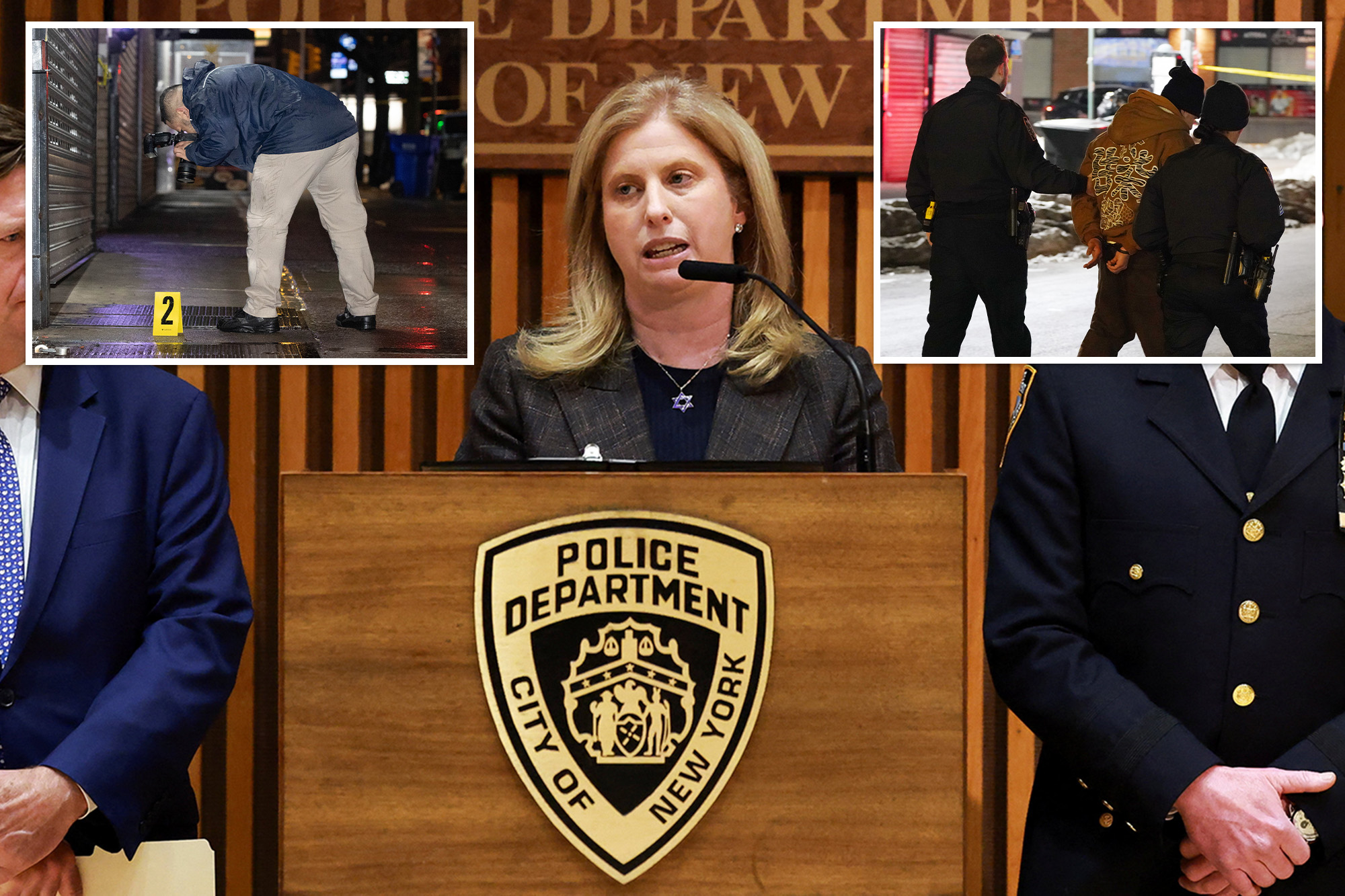 NYPD top cop Jessica Tisch scolds pol over shootings during budget ...