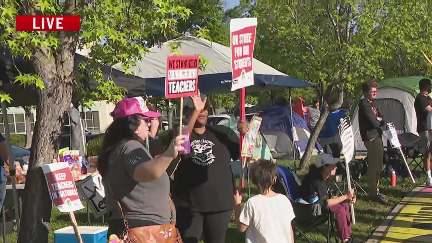 Natomas Unified strike continues day after arrest made at district ...