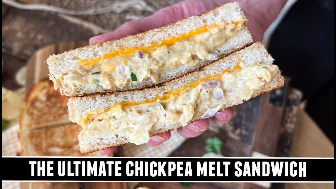 Ultimate chickpea melt sandwich easy 15 minute recipe