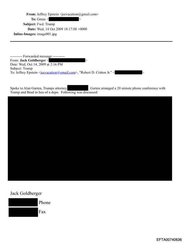 Unredacted Epstein file exposes what Trump really said about pervert