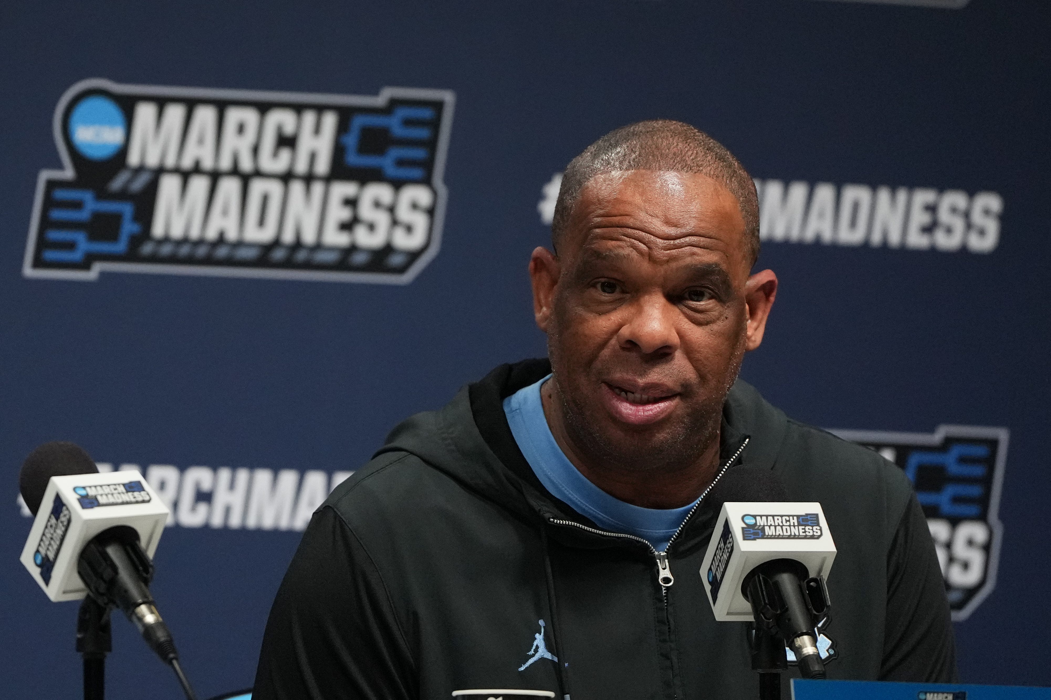 Hubert Davis speaks ahead of UNC vs. VCU