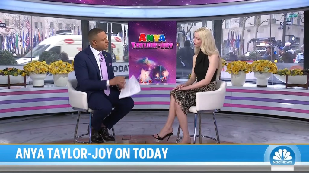 Anya Taylor-Joy asked to compare Joni Mitchell and Princess Peach in ...