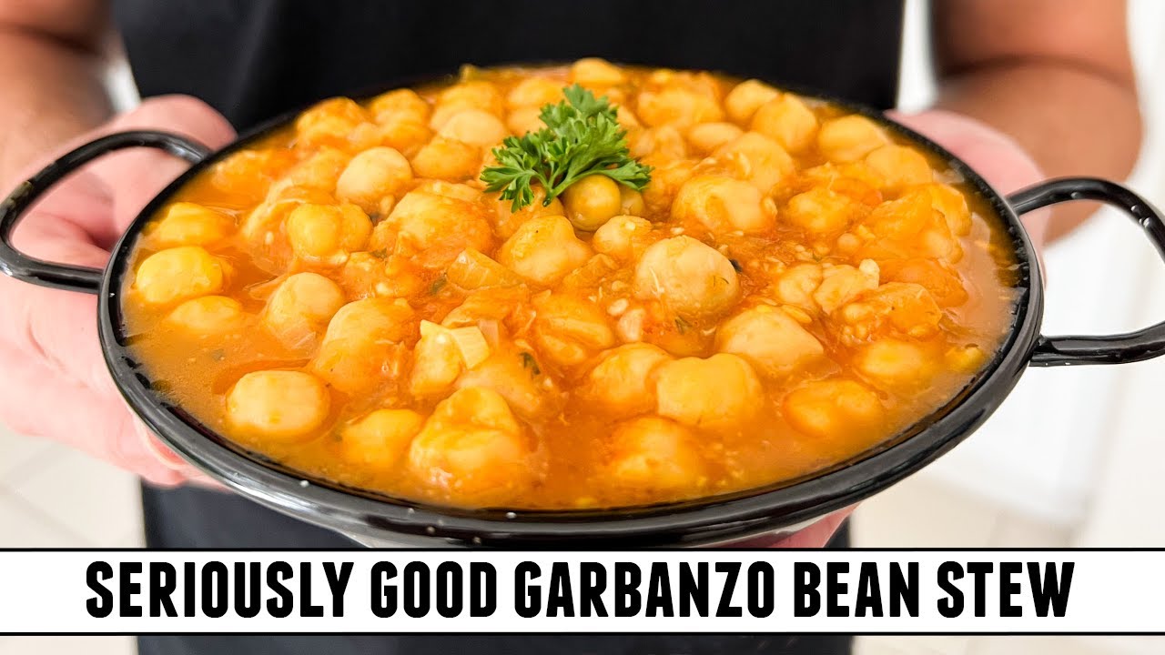 Best-ever canned garbanzo bean stew: Easy garbanzos a la catalana recipe