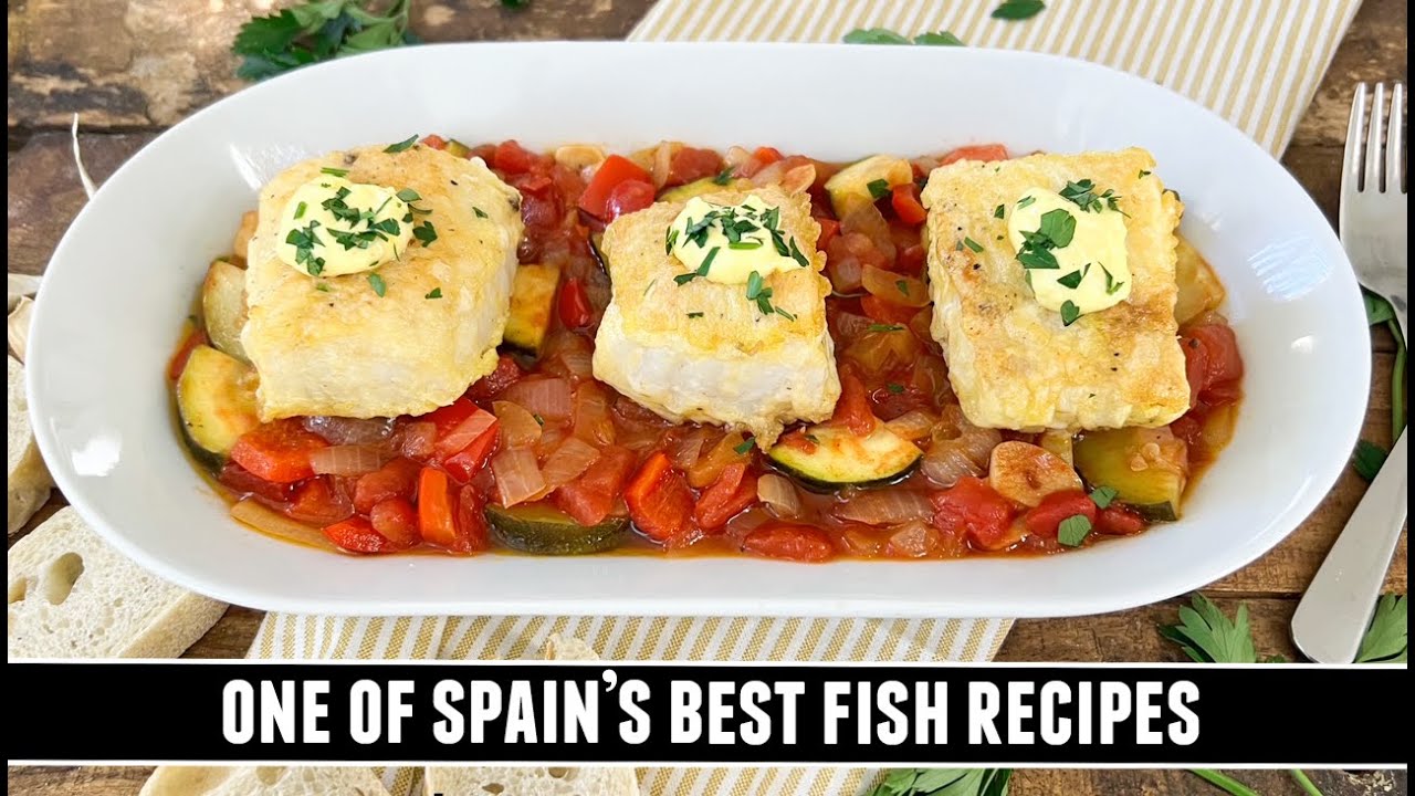 Roman-style fish with ratatouille | Mediterranean fish and vegetable recipe