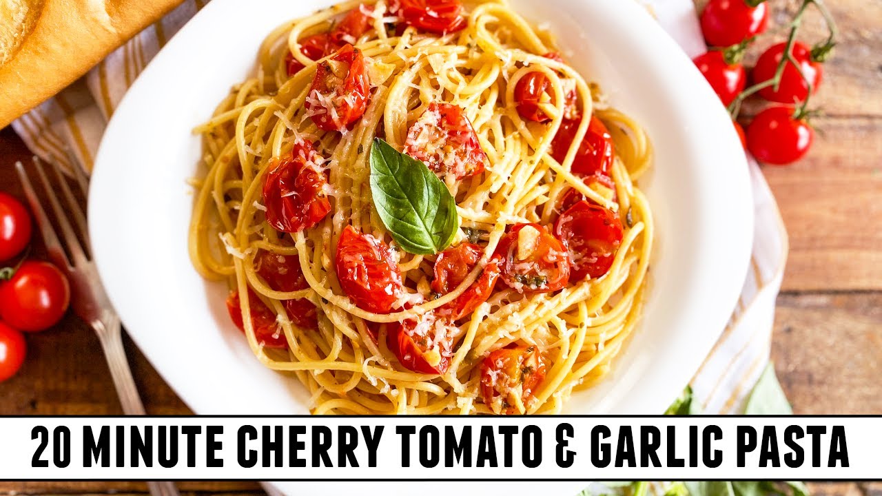 Cherry tomato and garlic pasta: Most flavorful 20-minute easy recipe