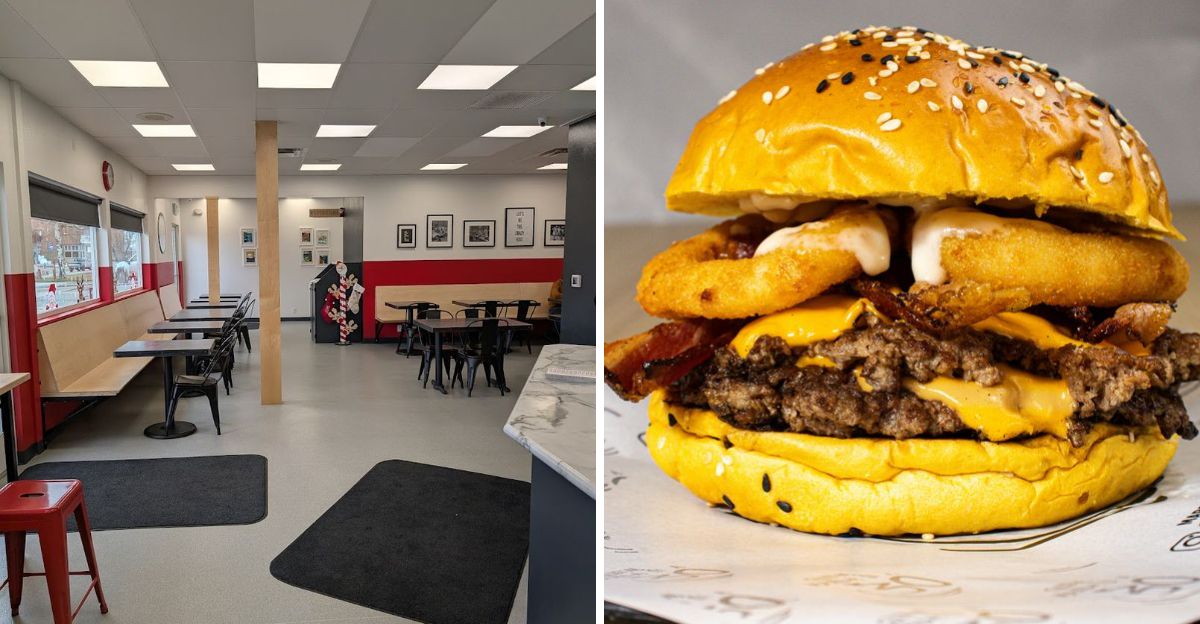 People drive from all over Oregon for the giant burger at this ...