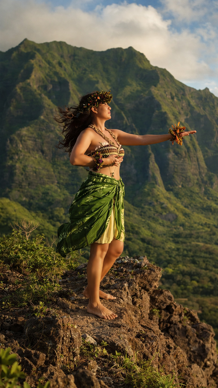 Real life Moana adventure on a tropical island
