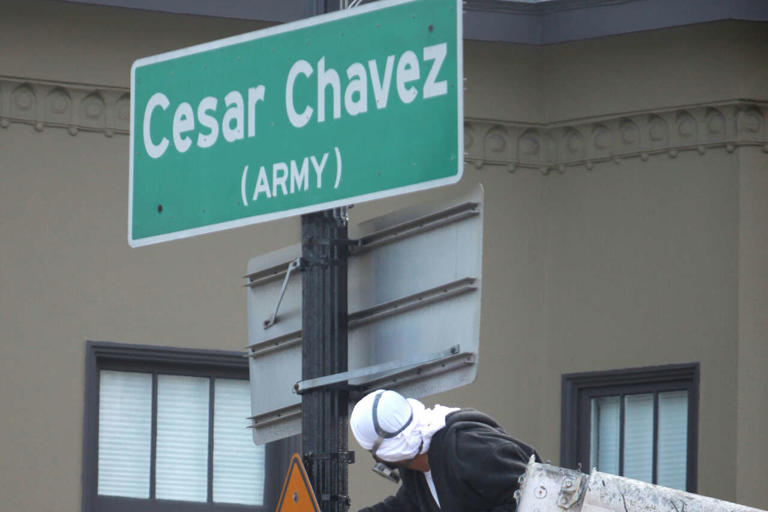 Cesar Chavez's name is all over the Bay Area. Will streets, schools and ...