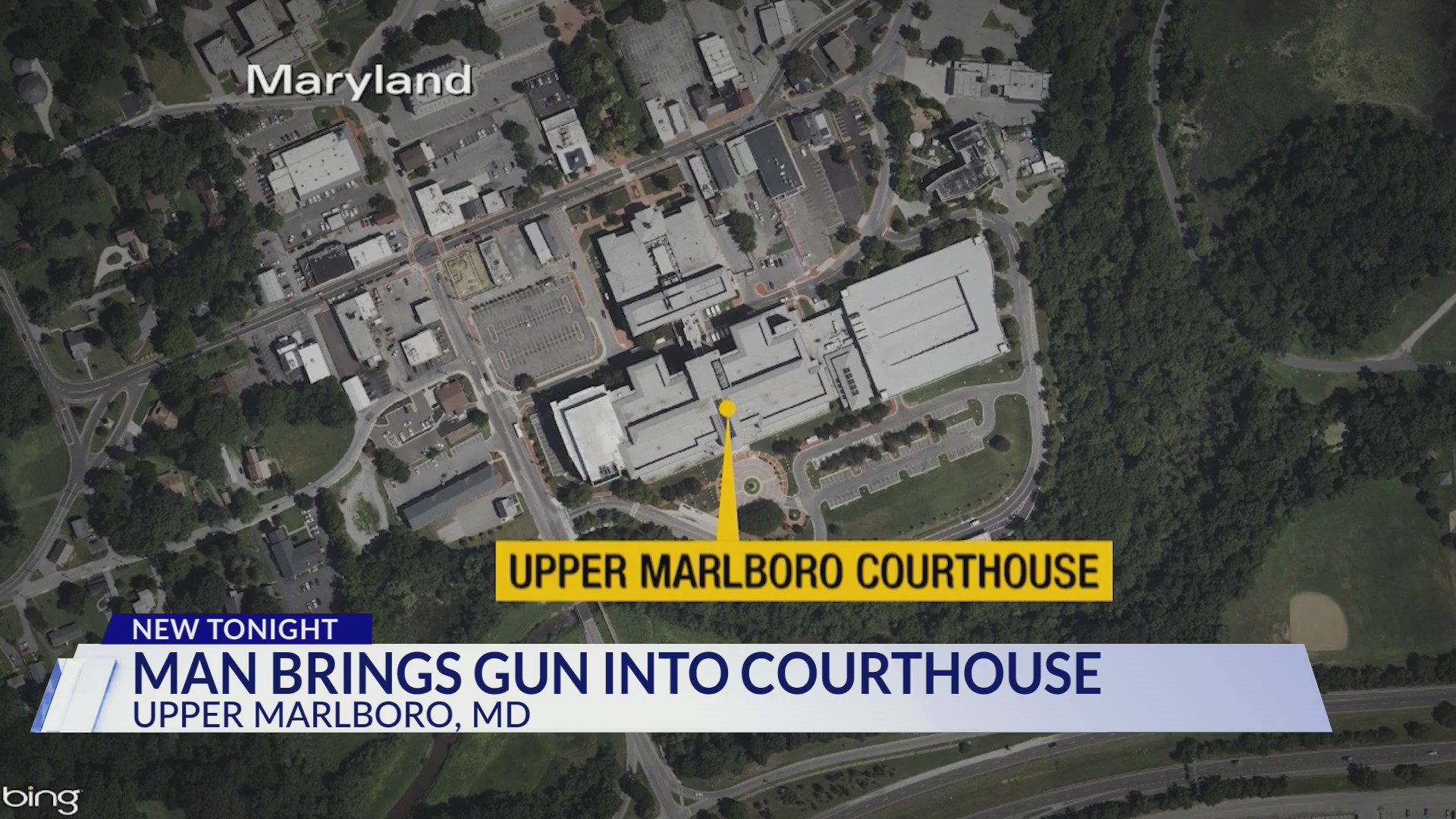 Officials: Armed man arrested at Upper Marlboro Courthouse