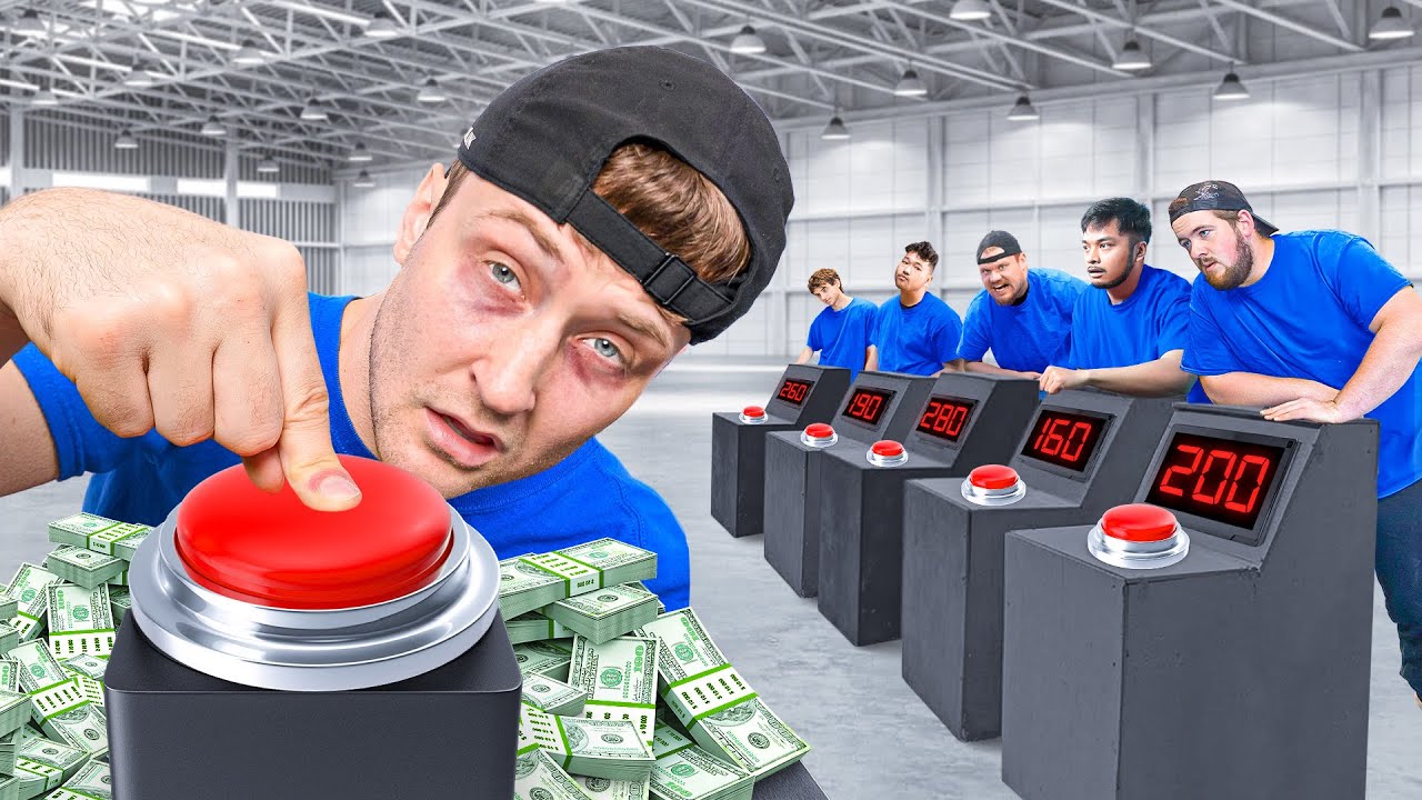 First to press a button 100,000 times wins
