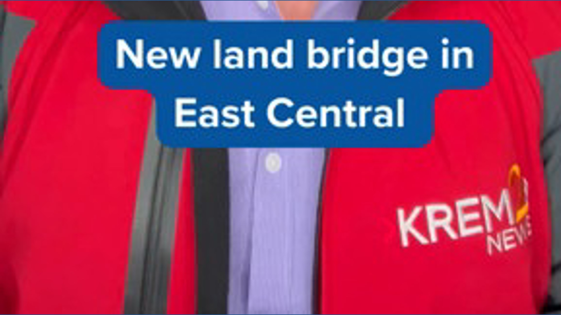 New land bridge in East Central neighborhood