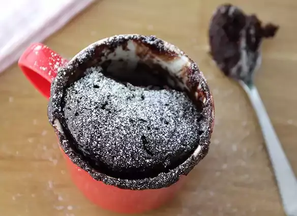 Mug cake moelleux au Nutella
