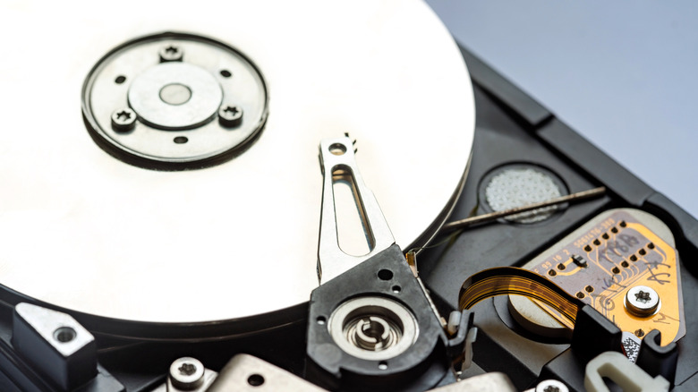 There are hidden partitions on your hard drive keeping your computer ...